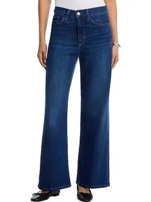 Joe's Jeans The Mia Petite High Rise Wide Leg Jeans - Dedication