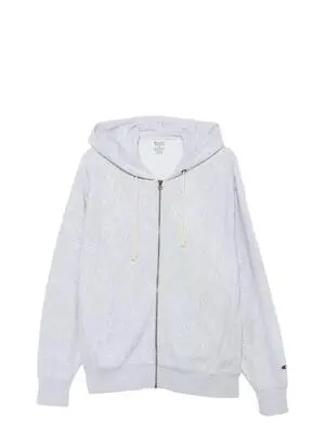 Champion Zip-up Hoodie - Grey