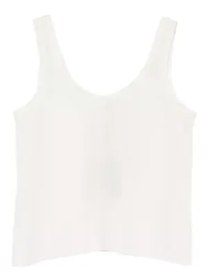 Marella Alacre Scoop-neck Tank Top - Neutrals