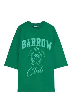 BARROW Logo-print T-shirt - Green