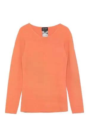 Giorgio Armani Long-sleeve T-shirt - Orange