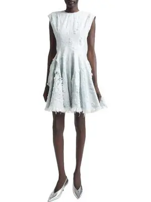 HAIKURE Reese Ripped Denim Dress - Light Blue Destroy