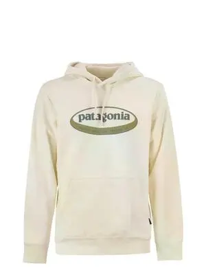 Patagonia Logo-print Hoodie - Neutrals