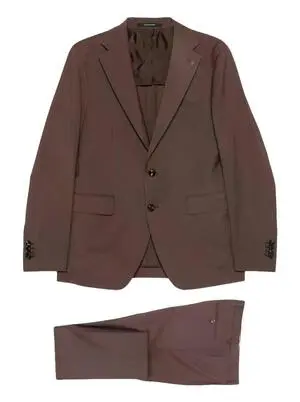 Tagliatore Single-breasted Suit - Brown
