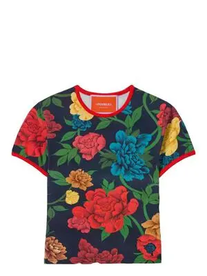 La DoubleJ Cu-tee Crop Top - Blue