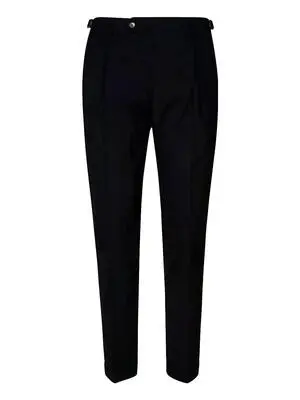 BERWICH Buckle-detail Trousers - Blue