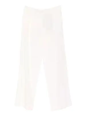 MONOCHROME Drawstring Wide Leg Trousers