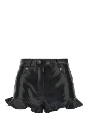 SELF-PORTRAIT Five-pocket Shorts - Black