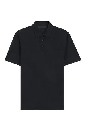 BOSS Parris Button Polo Shirt Black