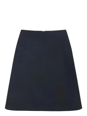 SHUSHU/TONG A-line Midi Skirt - Blue