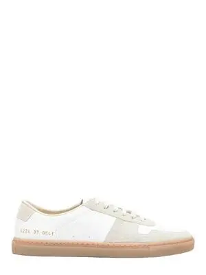 COMMON PROJECTS Panelled Lace-up Sneakers - White