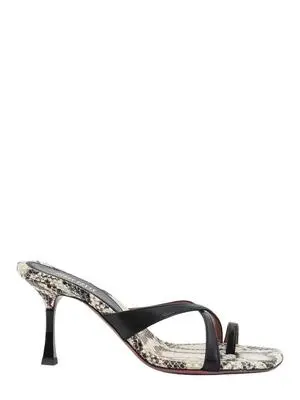 Paris Texas Lorena Leather Sandals Neutrals
