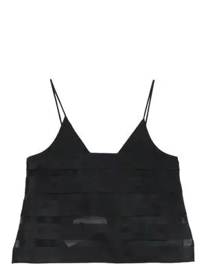 Christian Wijnants Striped-pattern Blouse - Black