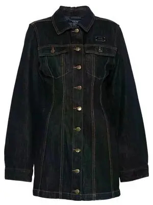 Ksubi Button-up Denim Shirt Dress - Blue