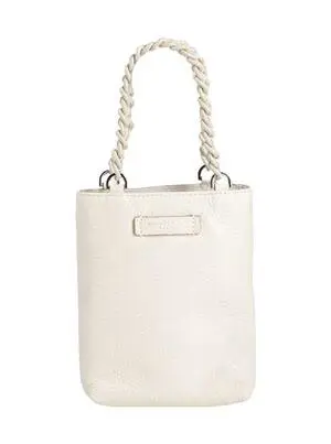 GIANNI CHIARINI Leather Mini Handbag - White