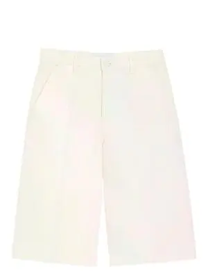 Ami Loose Bermuda Shorts - Neutrals