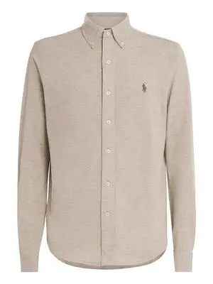 Polo Ralph Lauren Cotton Featherweight Shirt Beige