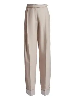 CHRISTOPHER ESBER Rowan Sateen Wide-Leg Pants