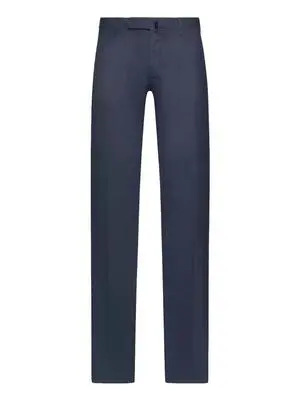 Incotex Belt-loop Pocket Trousers - Blue