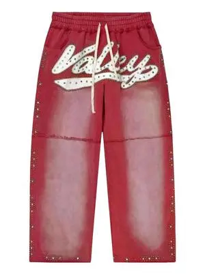 VALE FOREVER Skittles Track Pants - Red