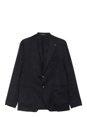 Tagliatore Single-breasted Jacket - Blue