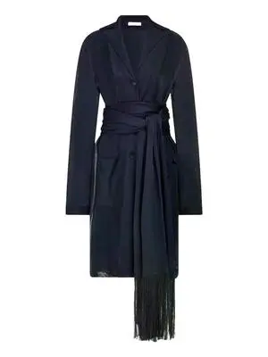 FERRAGAMO Jersey Duster - Blue