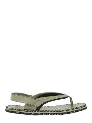 KIKO KOSTADINOV Andras Leather Thong Sandals - Green
