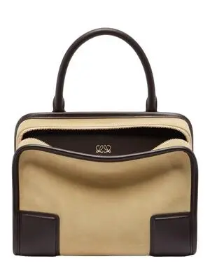Loewe Amazona 180 Top-Handle Bag Beige