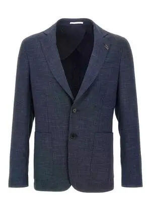 Pal Zileri Baron Single-breasted Blazer - Blue