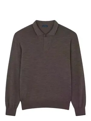 Paul & Shark Buttoned Polo Shirt - Brown