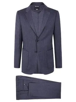 Ermenegildo Zegna Wool Two-piece Set - Blue