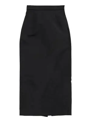 WILLY CHAVARRIA Slit Skirt - Black
