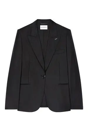 Givenchy Single Breasted Jacket - Grey