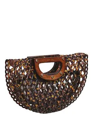 Dolce Vita Solandra Half-moon Clutch - Tortoise