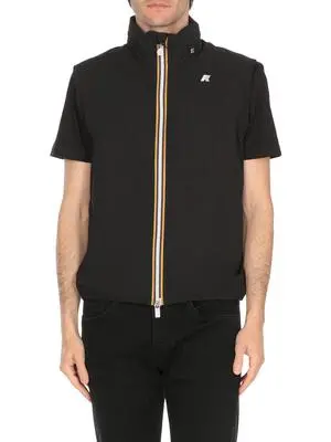 K-WAY K-Way Valen Recycled Fabric Vest Black