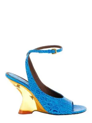 Dries Van Noten Heeled Sandal - Blue