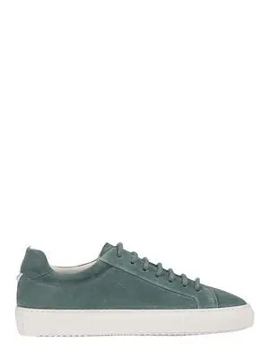 DOUCAL'S Suede Low Top Sneakers - Teal