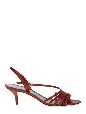 Valentino Garavani Heeled Slingback Sandals - Red