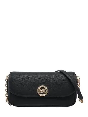 Michael Kors Chain Strap Shoulder Bag - Black