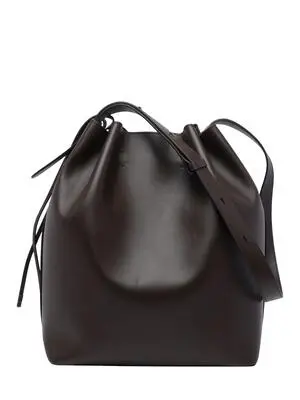 AESTHER EKME Bucket Bag In Leather - Brown