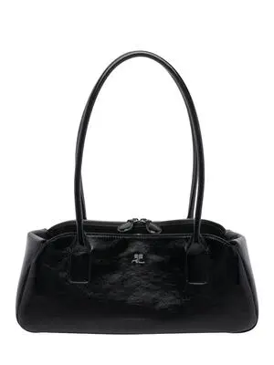 COURREGES Shoulder Bag - Black