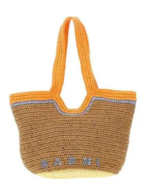 Marni Woven Shoulder Bag - Multicolor