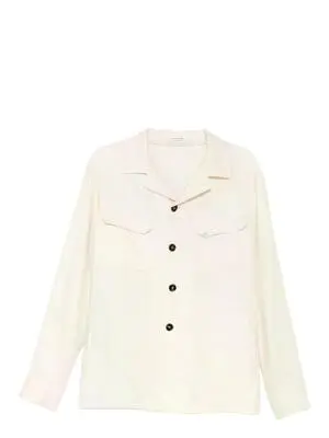 Tagliatore Chest Flap Pockets Jacket - Neutrals