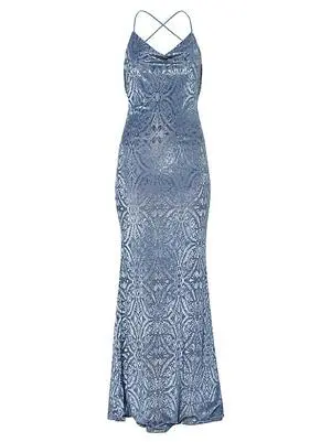 GRACEJACOB Woven Maxi Dress