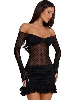 OUTCAST Zenya Mini Dress - Black