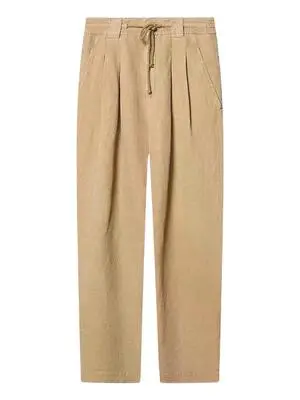 MARANT Sirius Pleated Trousers - Neutrals