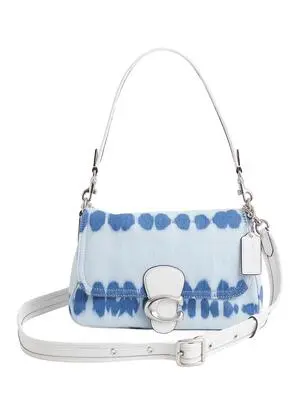COACH Tie-dye Soft Tabby Shoulder Bag - Silver/denim Multi