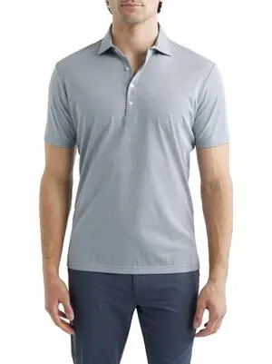 Johnnie-o Elba Top Shelf Cotton Blend Piqué Polo - Midnight