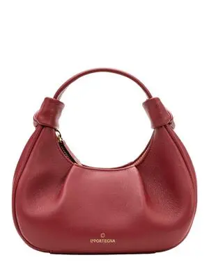 LA PORTEGNA Anita Hobo Bag - Raspberry