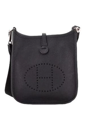 Hermès Evelyne Bag Gen Iii Epsom Tpm - Black